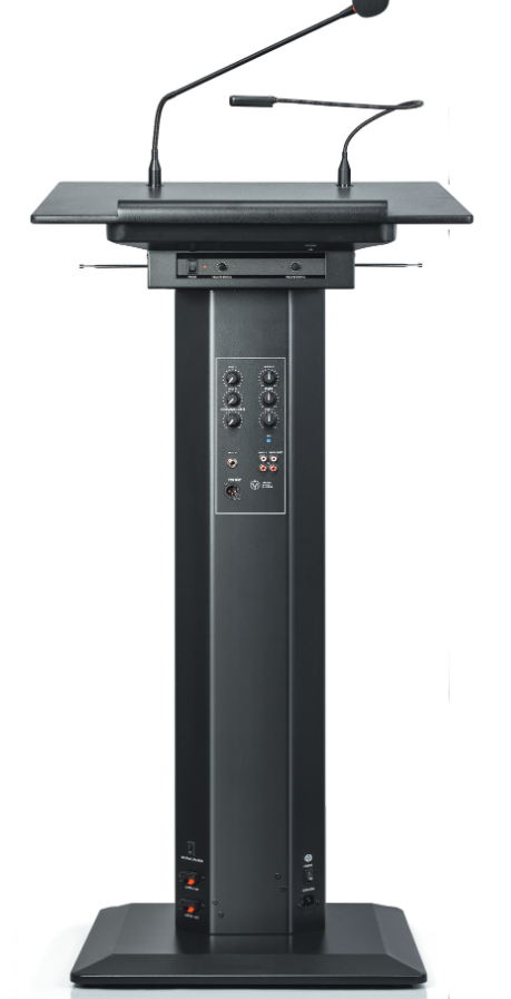 Podio leggio per conferenze. Dim: 550x1080x432mm